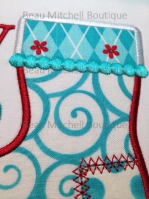 My 1st Christmas Stocking - Beau Mitchell Boutique
